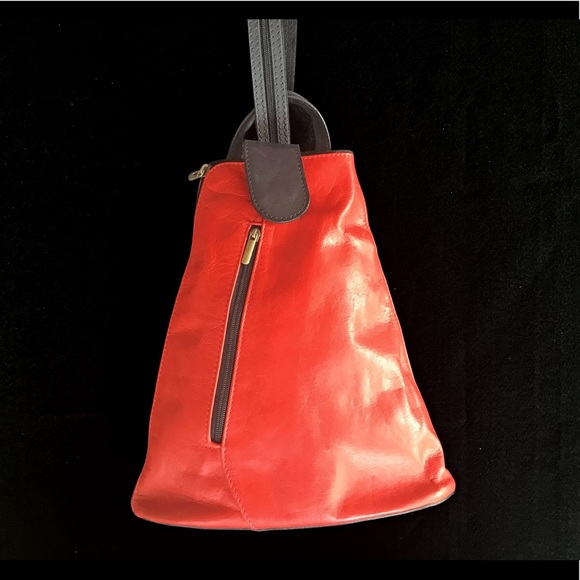 Vera Pelle | Bags | Backpackpurse In Italian Leather | Poshmark